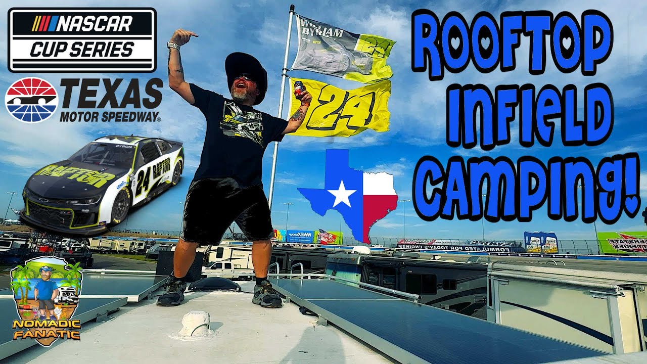 Texas Motor Speedway Nascar Infield Camping Cup Race & Special Visitor ...