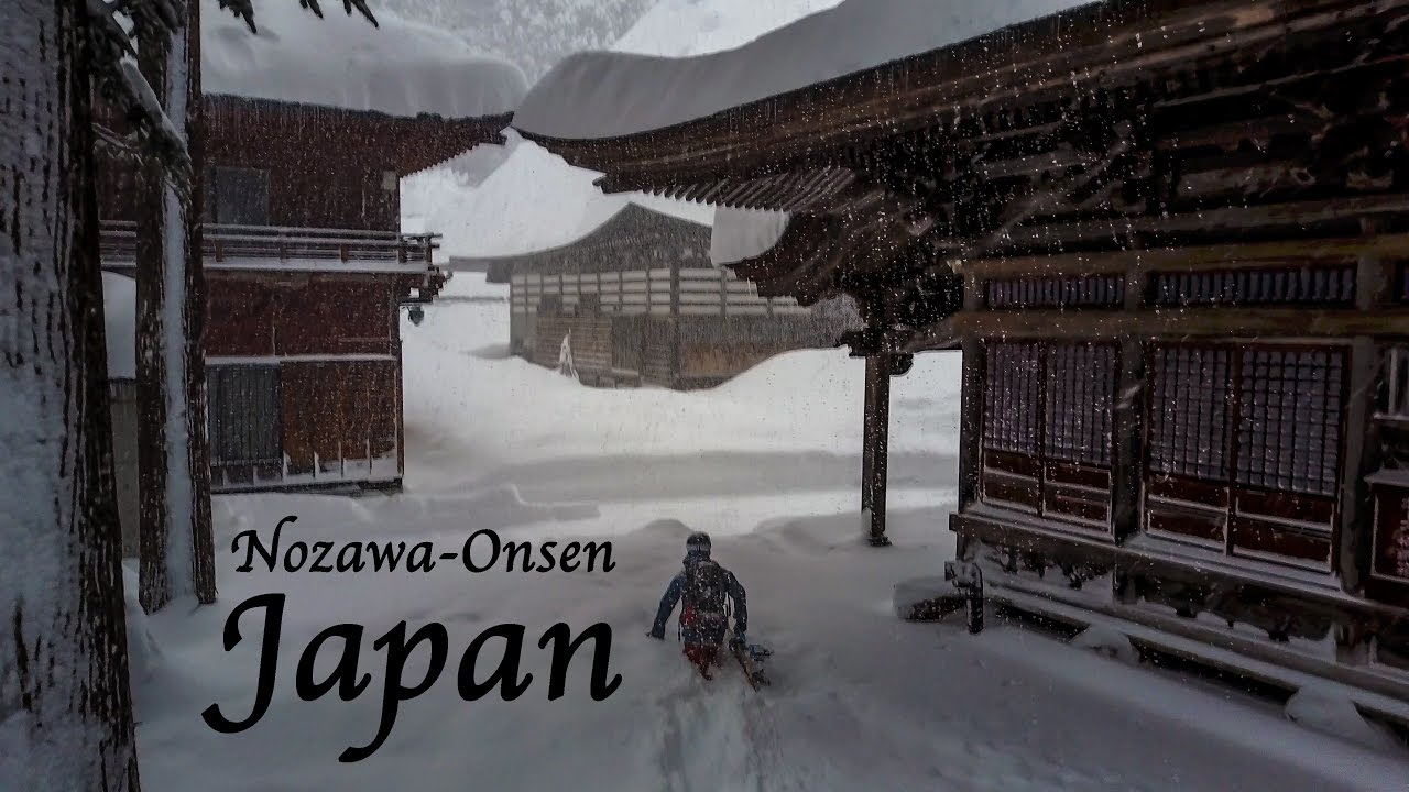 Japan... Deep snow days of January 2017!!! - YouTube