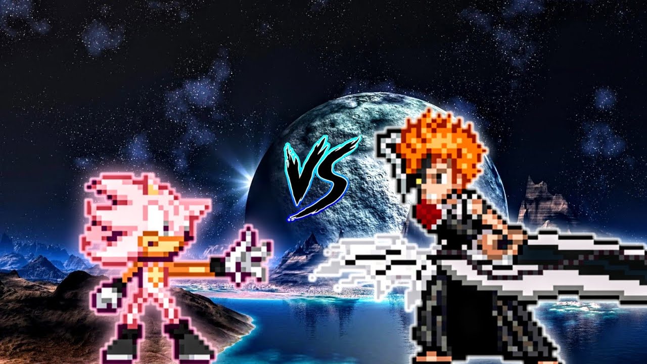 Sonic Black V2 (all form) (New) VS Ichigo TYBW V3 OP (all form) in Jump ...