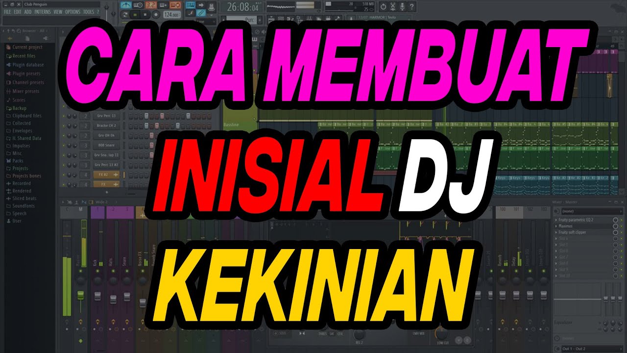 CARA MEMBUAT INISIAL DJ/INTRO/ NAME TAG ATAU APALAH BAHASA KALIAN ...
