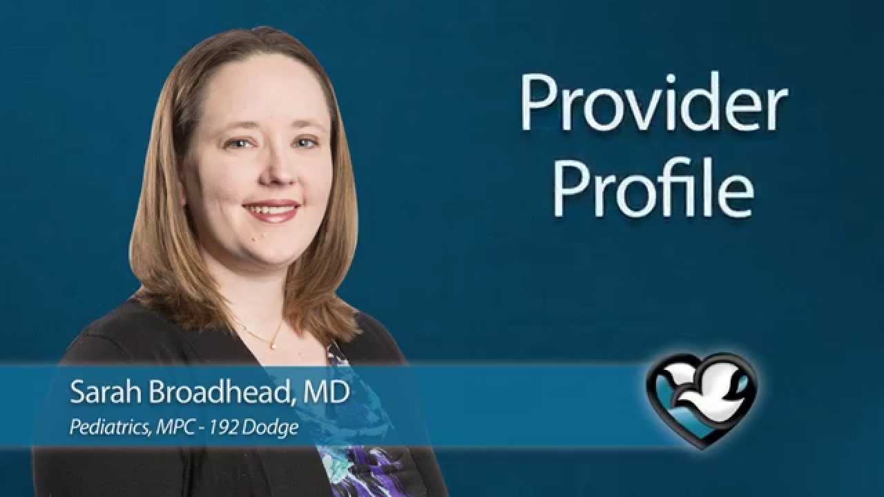 Sarah Broadhead, M.D.: Video Profile - YouTube