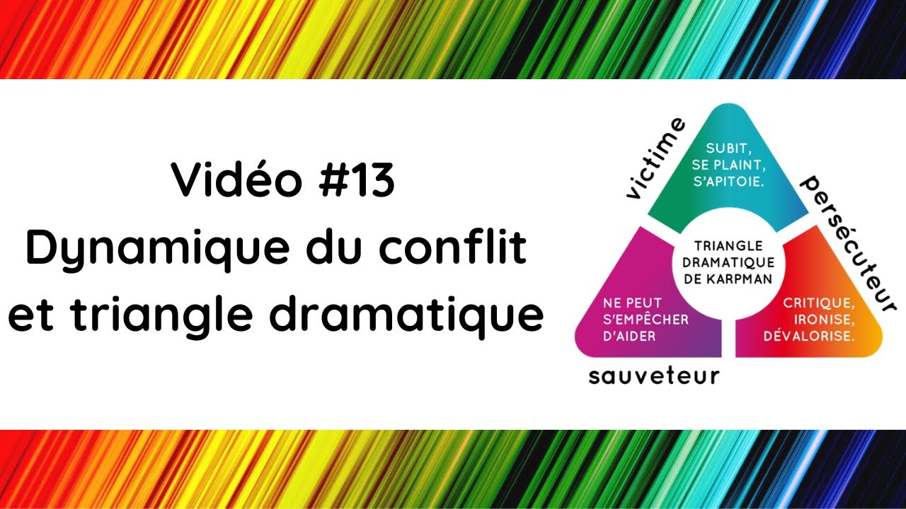 #13 Comprendre la dynamique des conflits avec le triangle dramatique ...