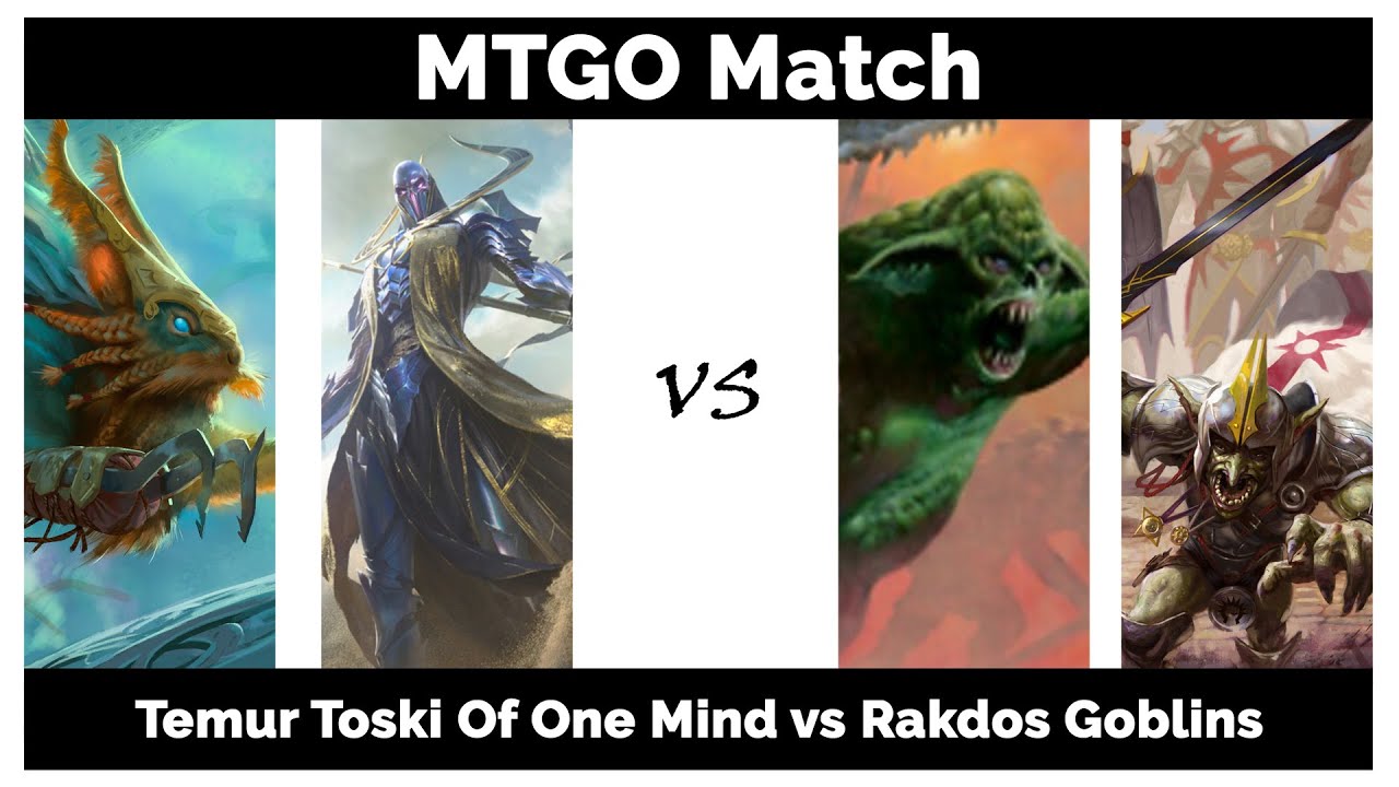 MTG Modern: Temur Toski Of One Mind vs Rakdos Goblins - Magic: The ...