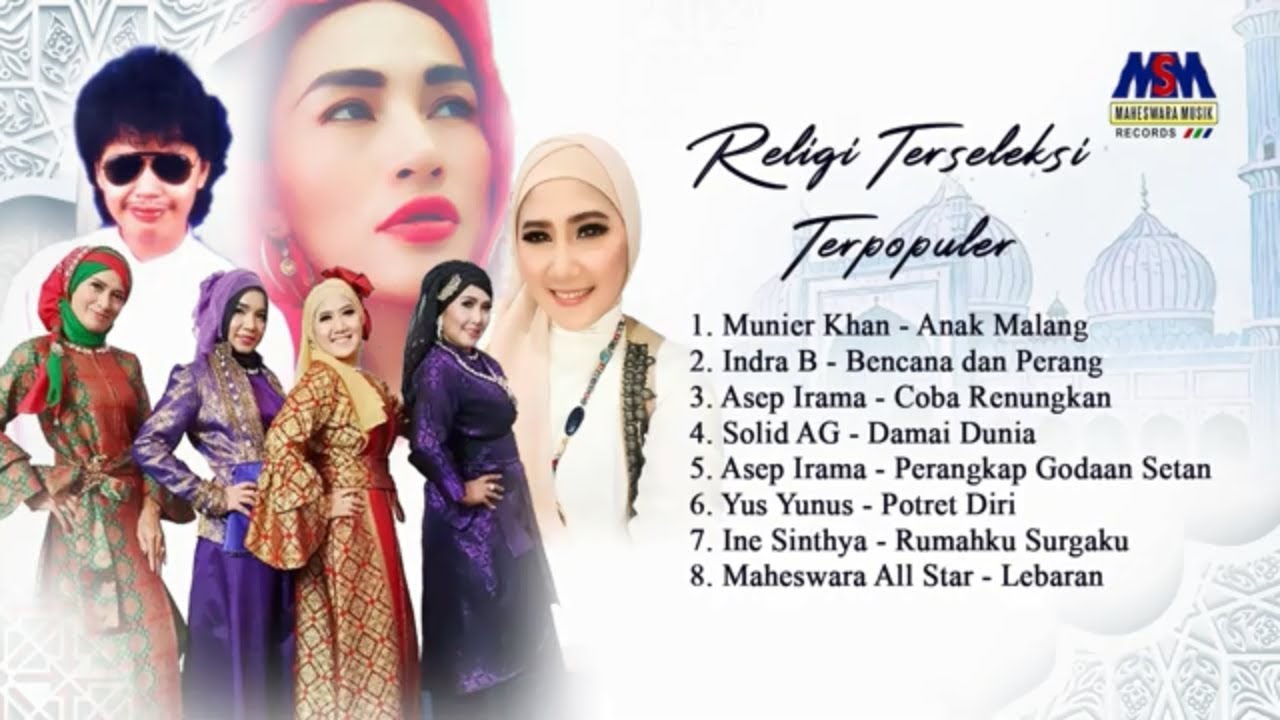 Kompilasi Lagu Religi Terseleksi Terpopuler - YouTube