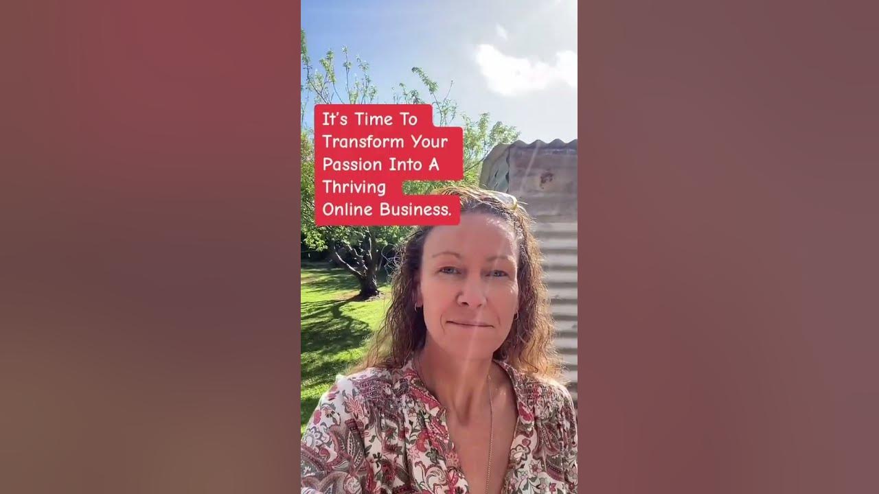 Transform Your Passion into a Thriving Business. - YouTube