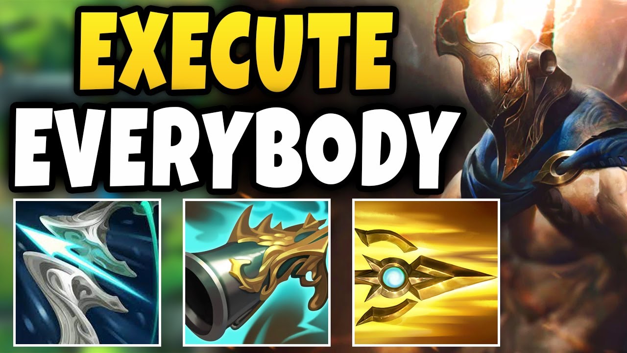PANTHEON EXECUTE ITEMS BUILD! 3 WAYS TO EXECUTE Part 1 - League of ...