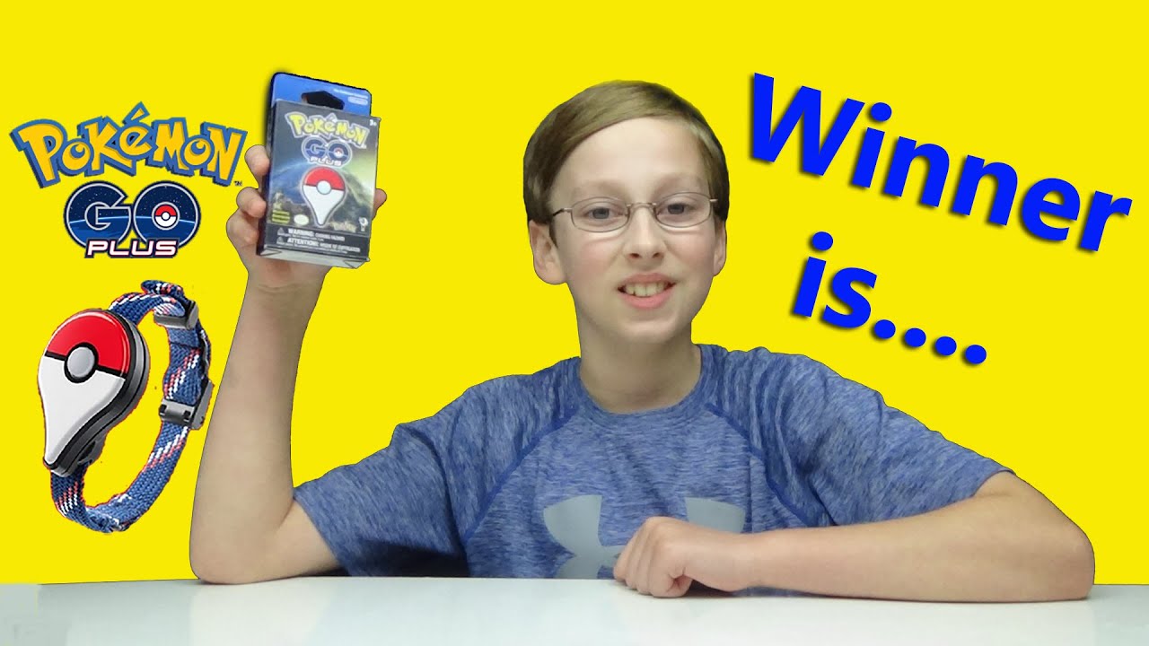 Pokemon Go Plus Giveaway Winner Announcement | CollinTV Gaming - YouTube
