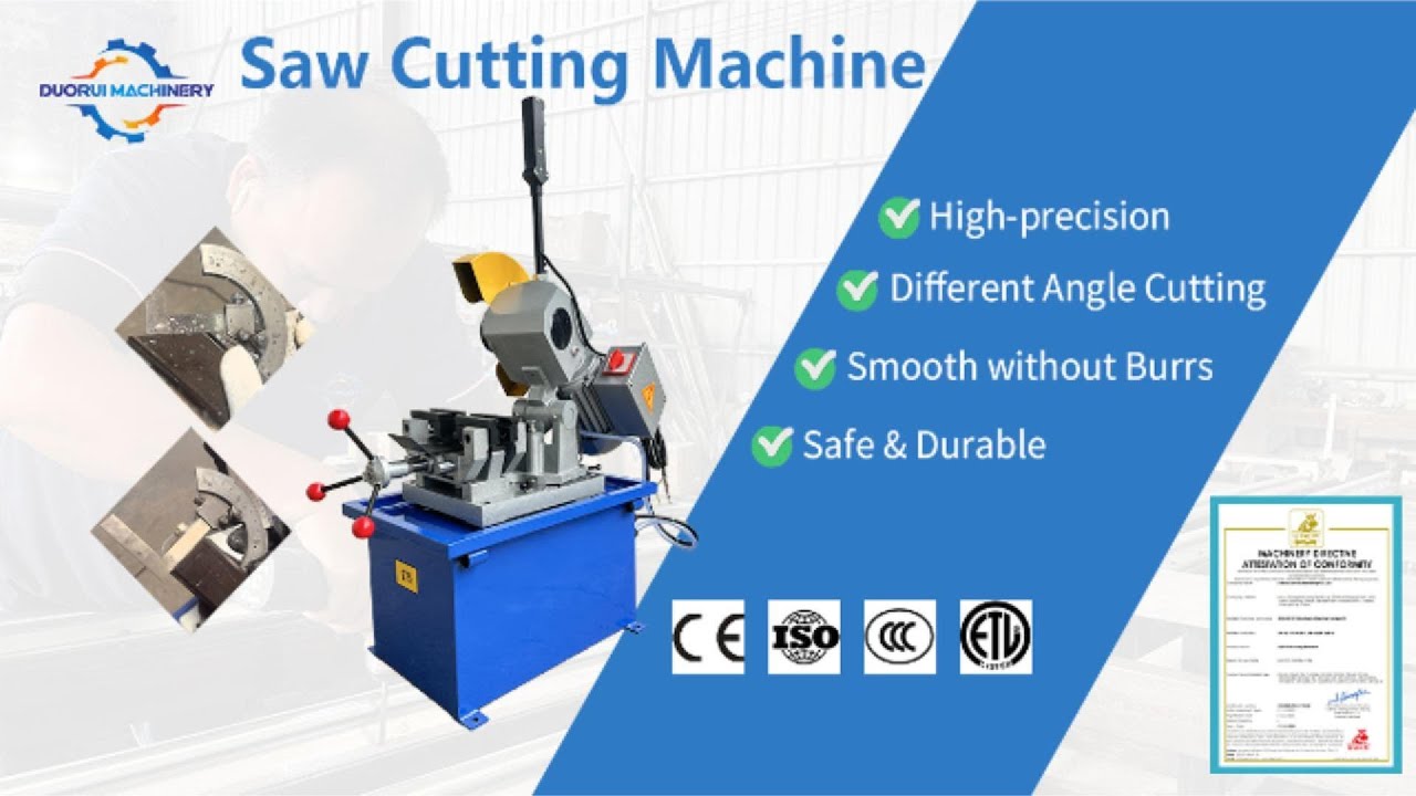 Saw Cutting Machine:Multi Angle Cutting！Burr-free Edges！ - YouTube