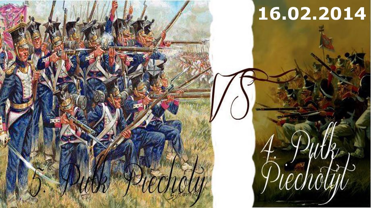 M&B: Napoleonic Wars - 5pp vs. 4pp_XW (16.02.14) - Bitwa Liniowa (NWL ...