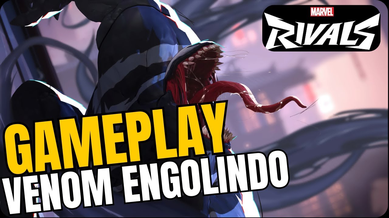 Marvel rivals | GAMEPLAY | Venom | engole tudo! - YouTube