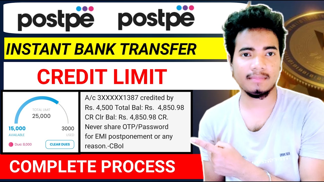 Live Postpe Money Transfer | PostPe Pay Later To Bank Transfer | How To ...