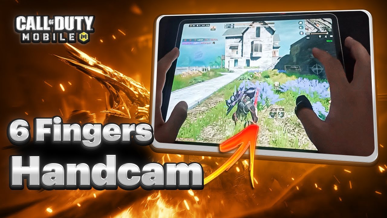 6 Fingers Handcam playing on 90 ms Alcatraz | Call of Duty Mobile - YouTube