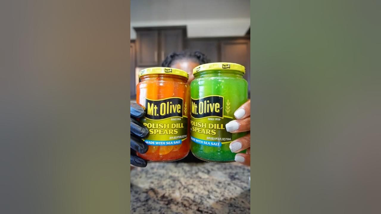 glitter pickles - YouTube