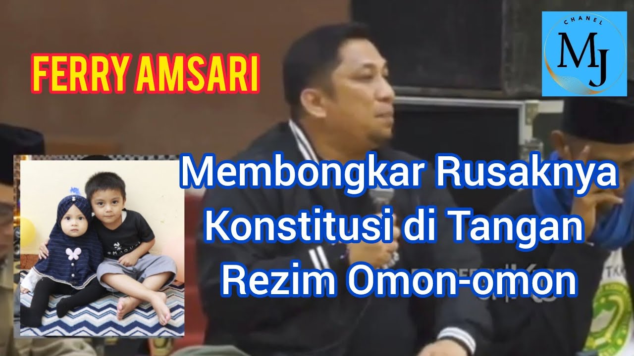 Ferry Amsari " Negara tidak akan Maju bila Presiden Takut Menegakkan ...