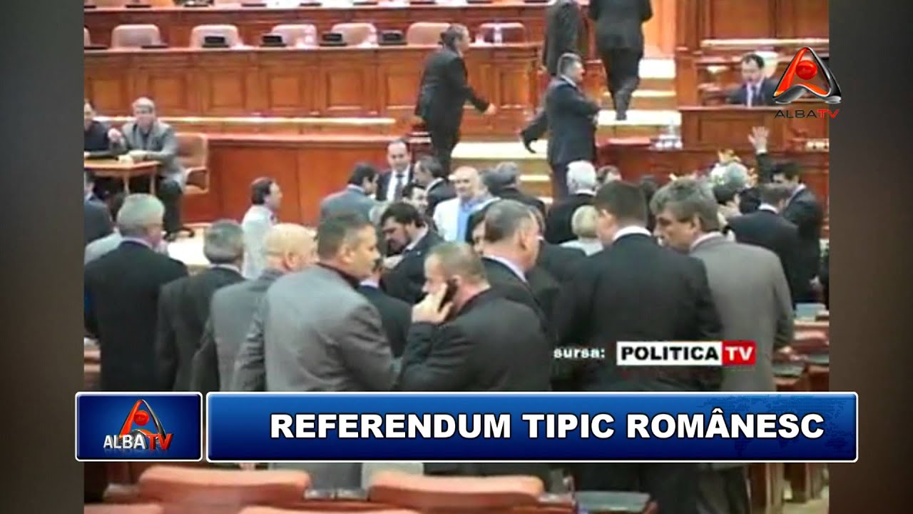 Referendum tipic romanesc - YouTube