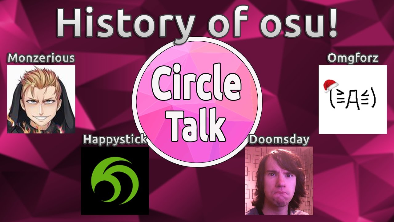 Circle Talk | History of osu! feat. Happystick, Doomsday and Omgforz ...