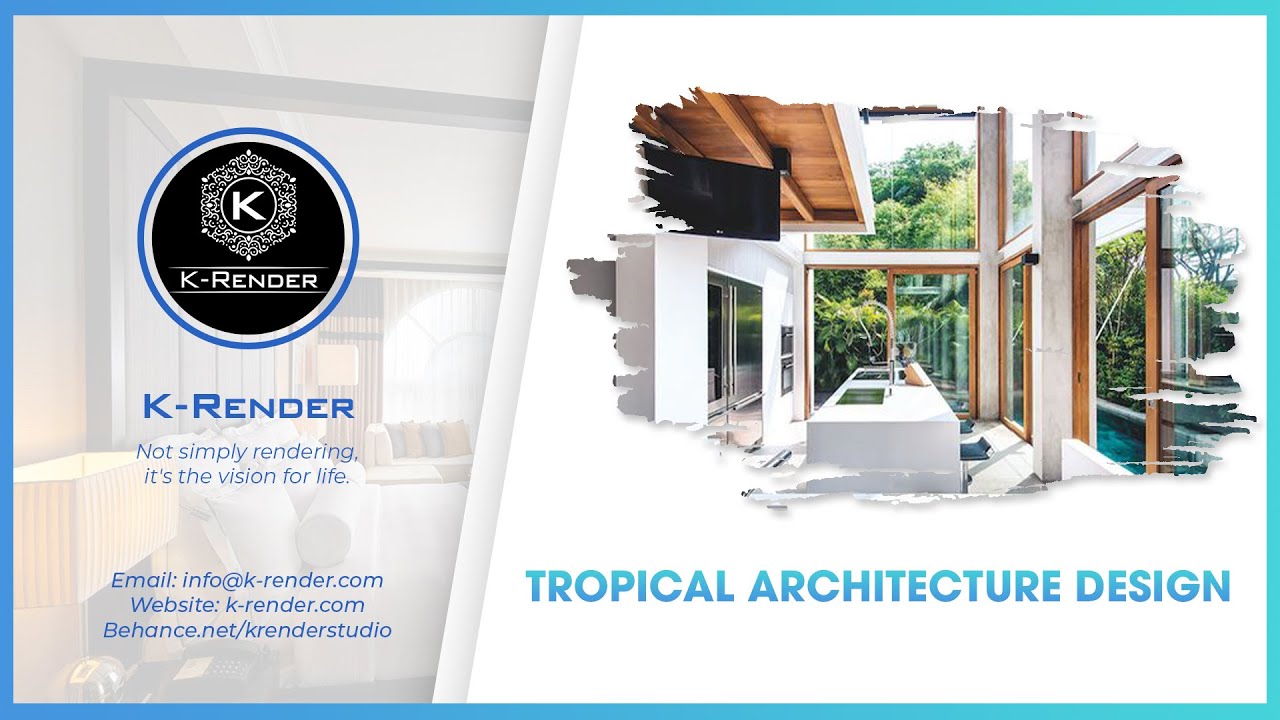 What Make Tropical Architecture Design Peaceful And Comfortable - YouTube