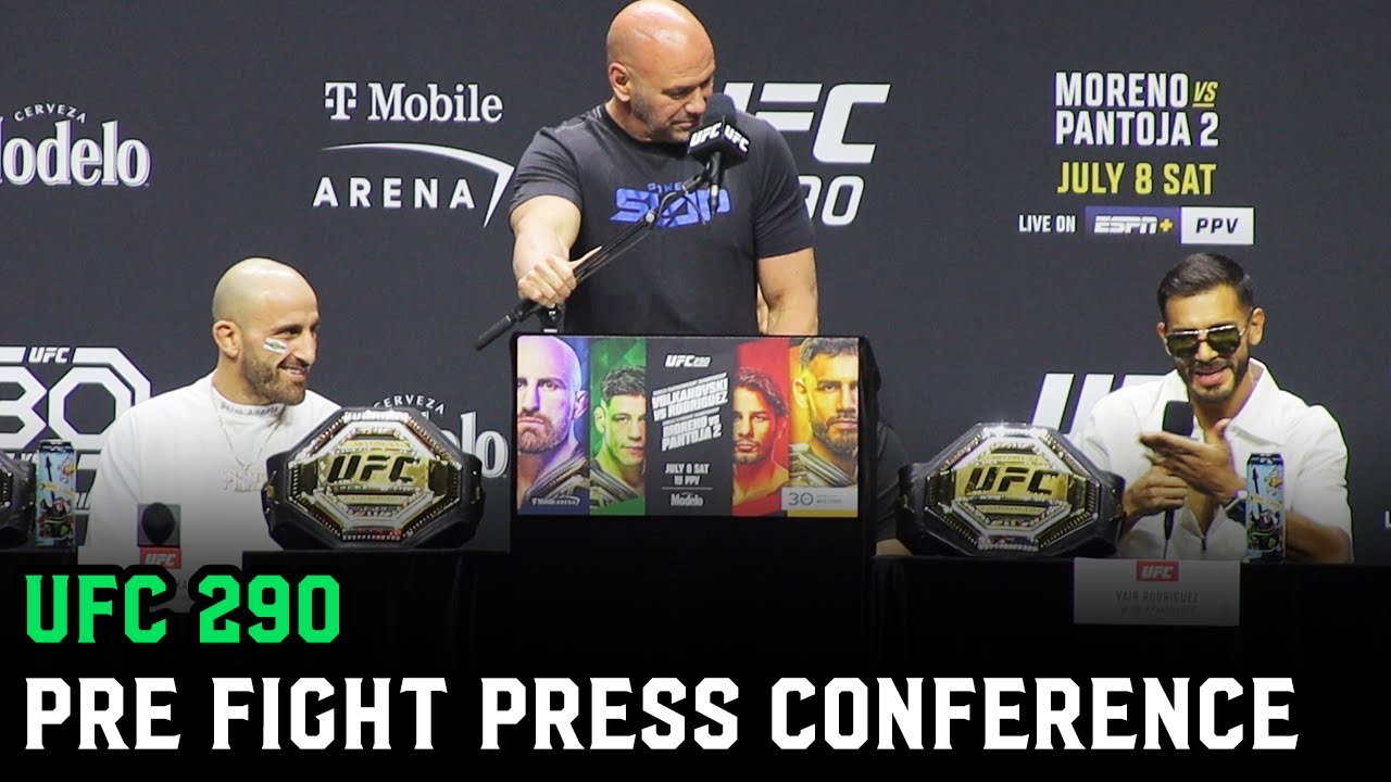 UFC 290 Press Conference - YouTube