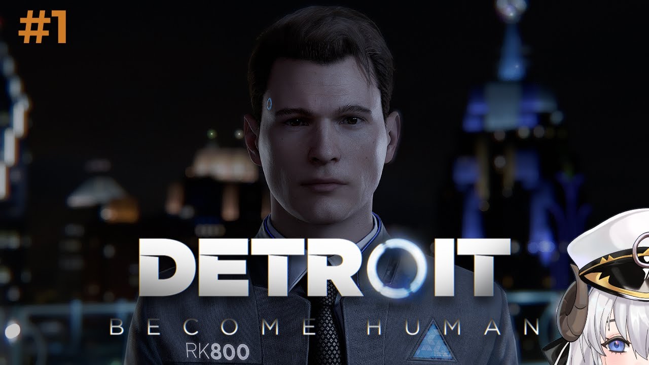 ＜EN＞【Detroit: Become Human】#1 Dive into the Detroit in 2038!【Tantan ...