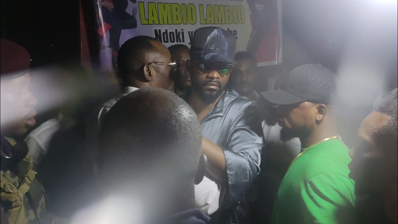 F@LLY IPUPA ET SON EQUIPE RENDENT VISITE A LA FAMILLE DU DEFUNT LAMBIO ...