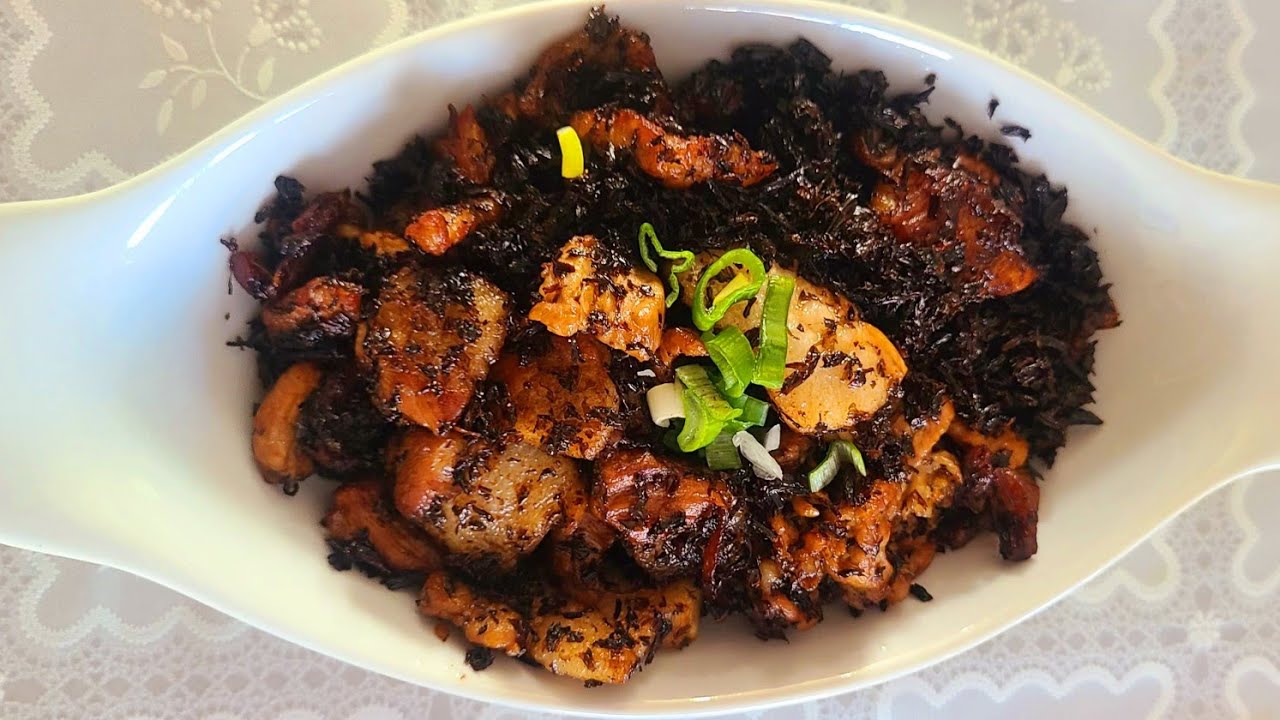 梅干菜炒肉 Stir-Fried Pork with Dried Vegetables（mei gan cai）绝对香的能下几碗饭，浙江70/ ...