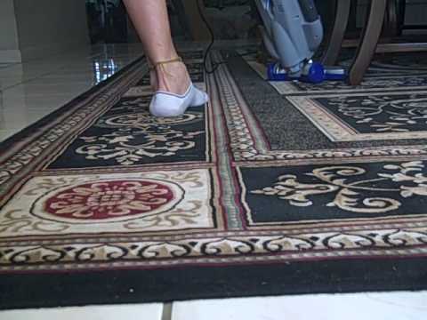 vacuuming in white ankle socks 1