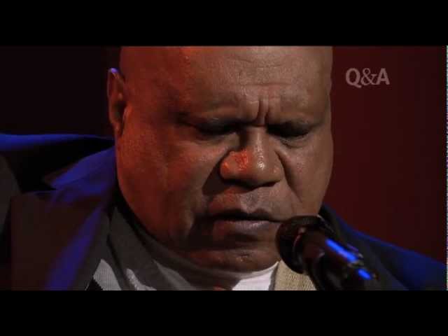 Archie Roach 'We Won't Cry' Live on Q&A Chords - Chordify