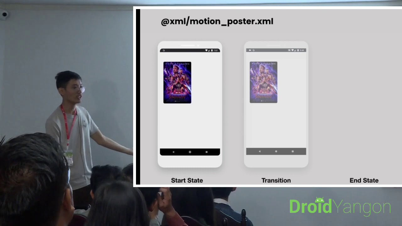 DroidYangon 2019 - Motion Layout : Make your apps move auto-magically ...