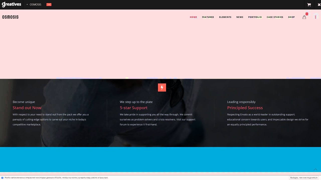 Osmosis - Responsive Multi-Purpose Theme - YouTube
