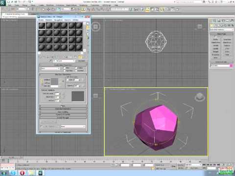 3ds max diamond tutorial - YouTube