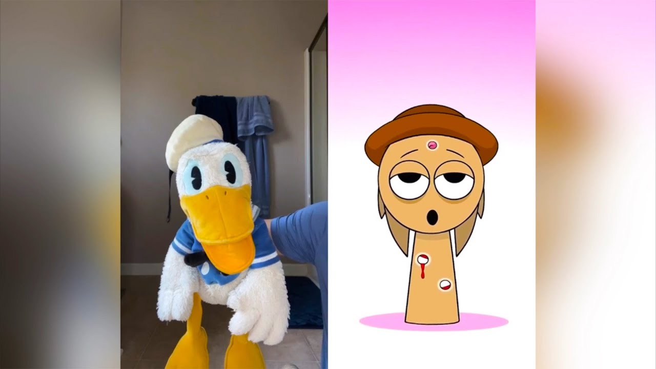 Donald Ducc REACTS To SPRUNKI TikToks! 33 (DO NOT BE SCARED CHALLENGE ...