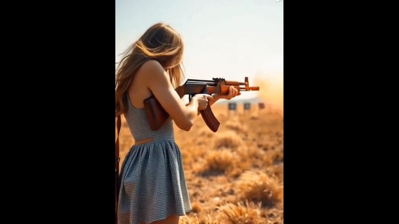 AK-47 Reload & Full Auto Shoot - YouTube