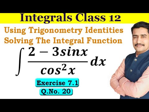 Using Trigonometry Identities Solving The Integral Function - YouTube