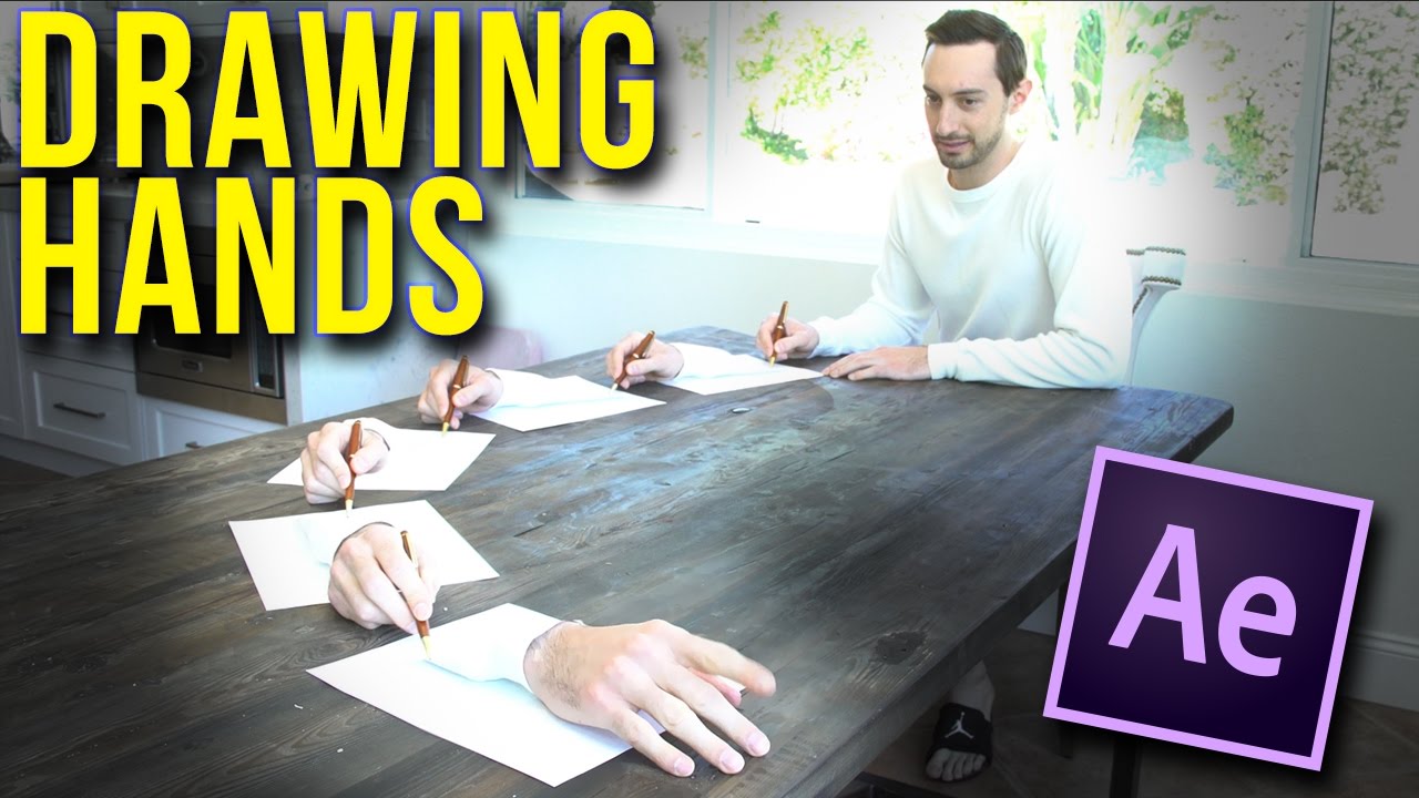 Learn How to Create a Surreal Drawing Hands Scene | After Effects CC ...