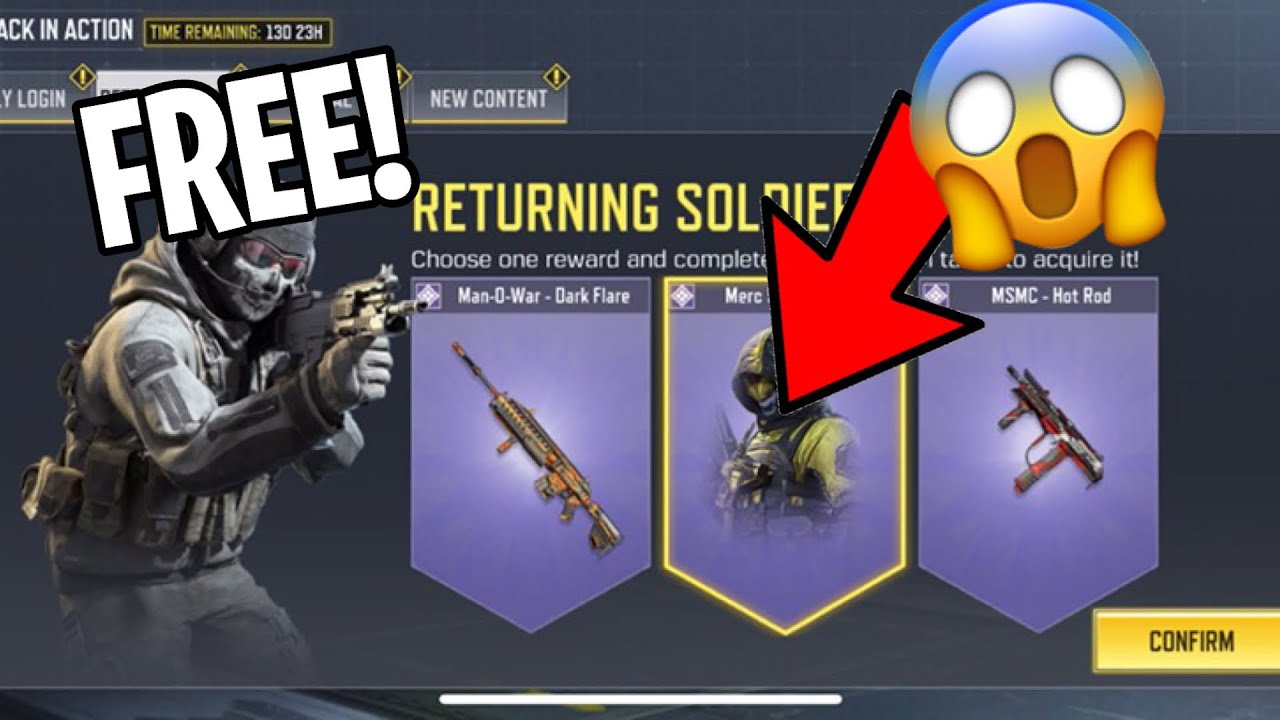 Call of Duty Mobile - NEW SEASON 15 SOLDIER RETURN REWARDS! FREE EPIC ...