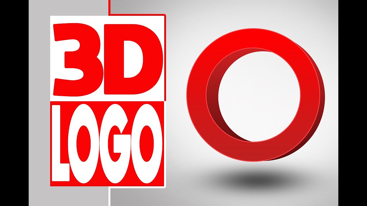 How to make 3D Logo | Professional 3D effects | Create 3D effect ...