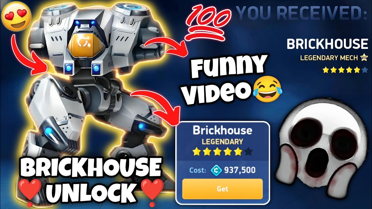 Mech Arena Brickhouse Unlock 🤩 - Mech Arena - YouTube