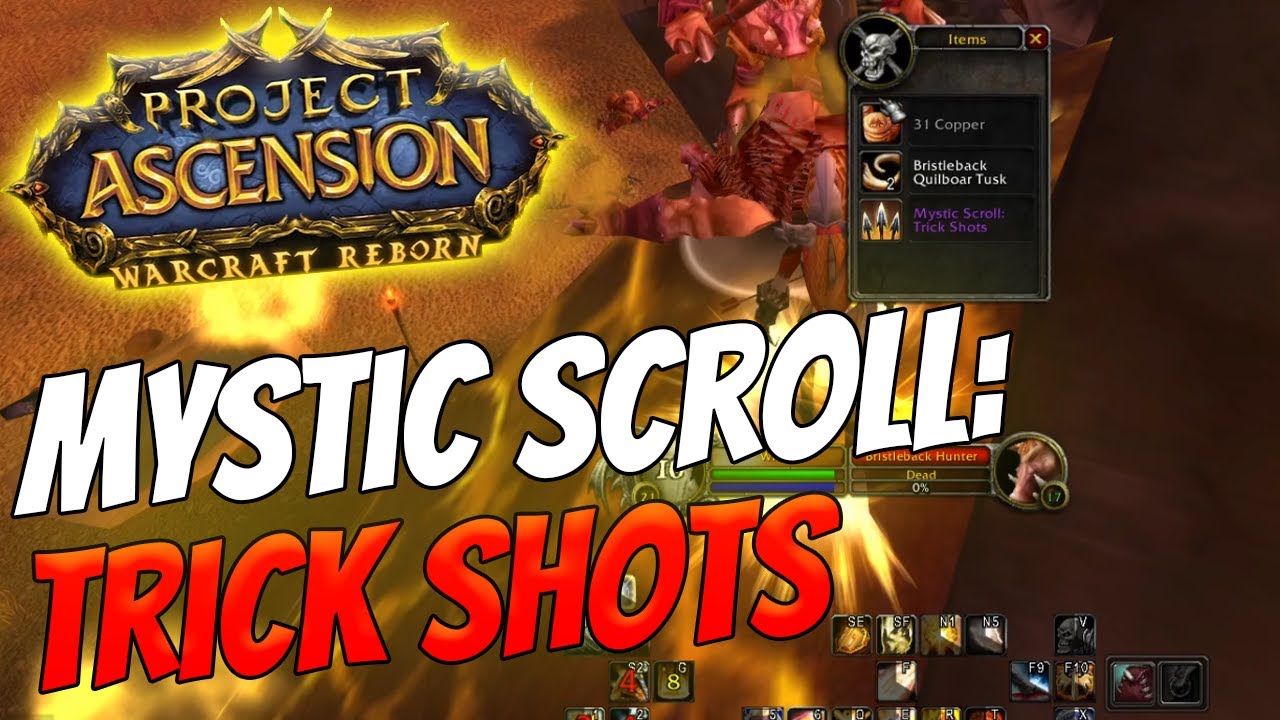 How to get Mystic Scroll: Trick Shots | Hunter [WoW Warcraft Reborn ...