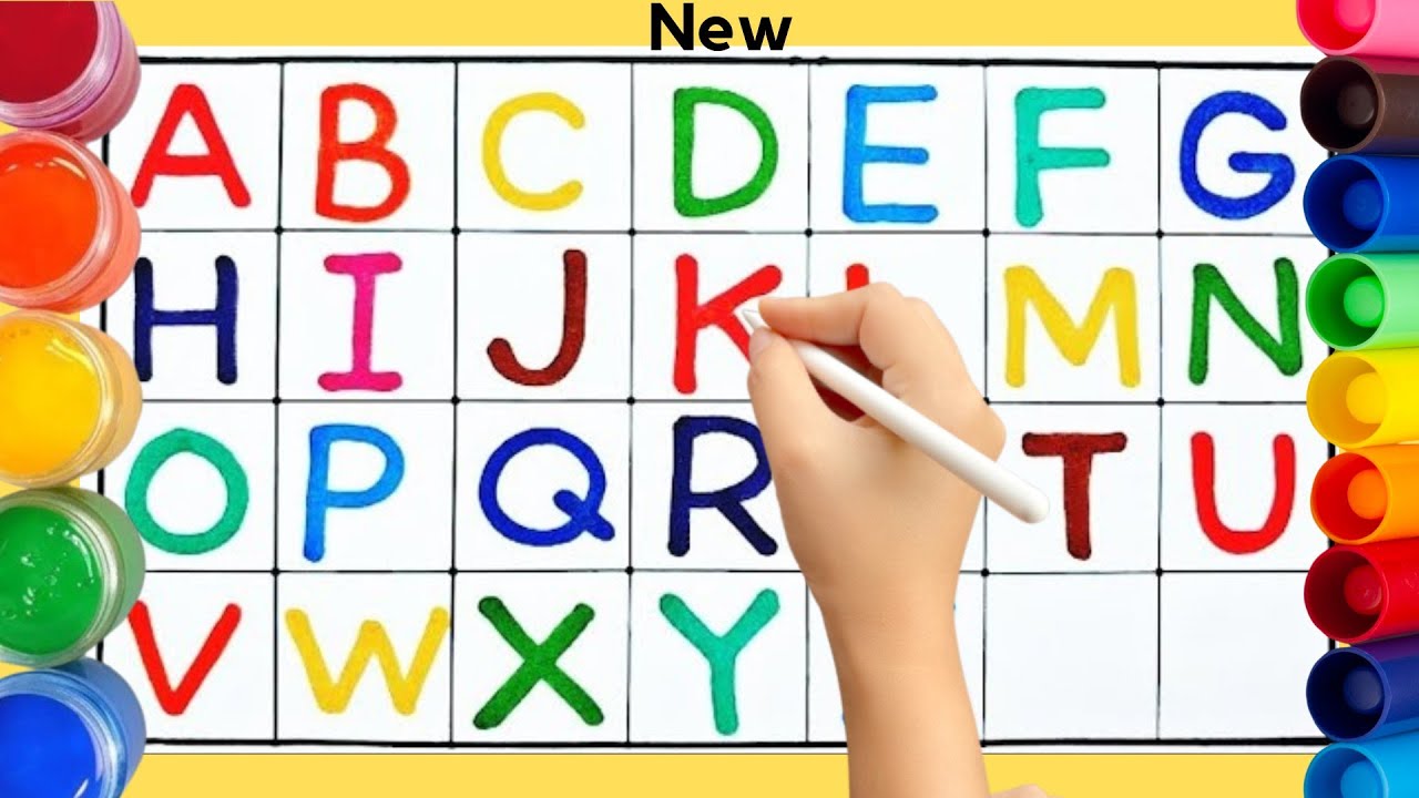 Abcd Alphabets,Numbers counting 1-20 | ABC song, phonics song for kids ...