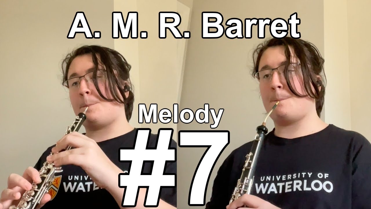 A. M. R. Barret - Progressive Melody #7 (Oboe + English Horn) - YouTube