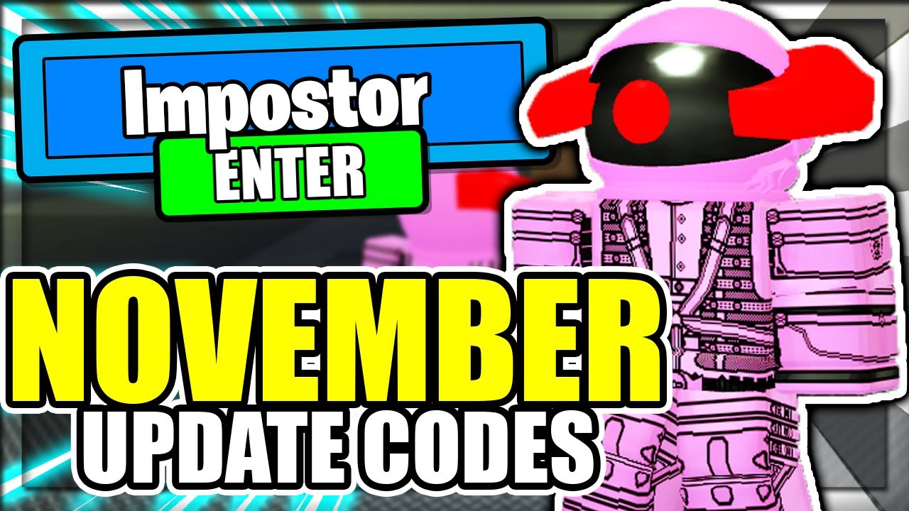 (NOVEMBER 2020) ALL *NEW* SECRET OP CODES! Impostor Roblox - YouTube