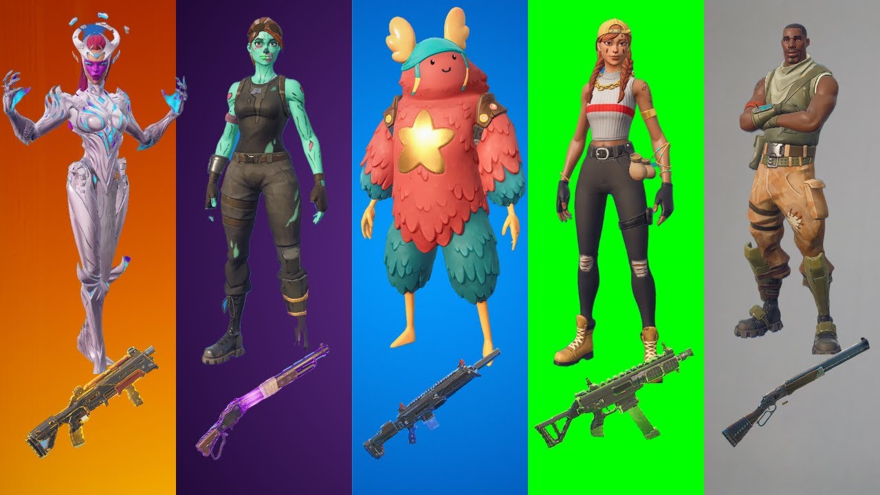 The RANDOM Skin Challenge In Fortnite! - YouTube