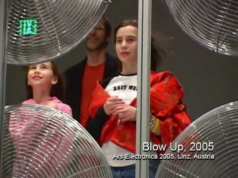 Scott Snibbe Interactive Art Reel 1997-2007 - YouTube