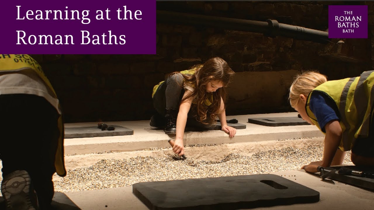 Discover a School Visit to the Roman Baths - YouTube