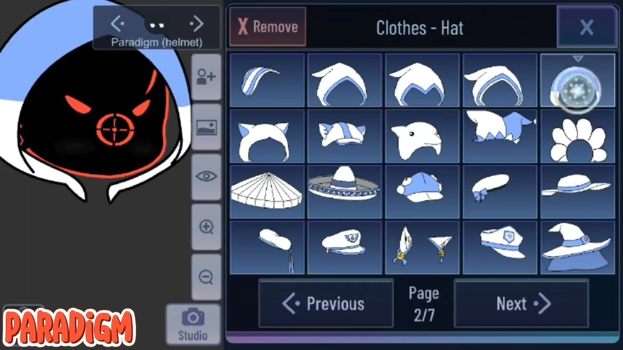 Visitor AND Paradigm helmet tutorial :) (gacha/fn) - YouTube