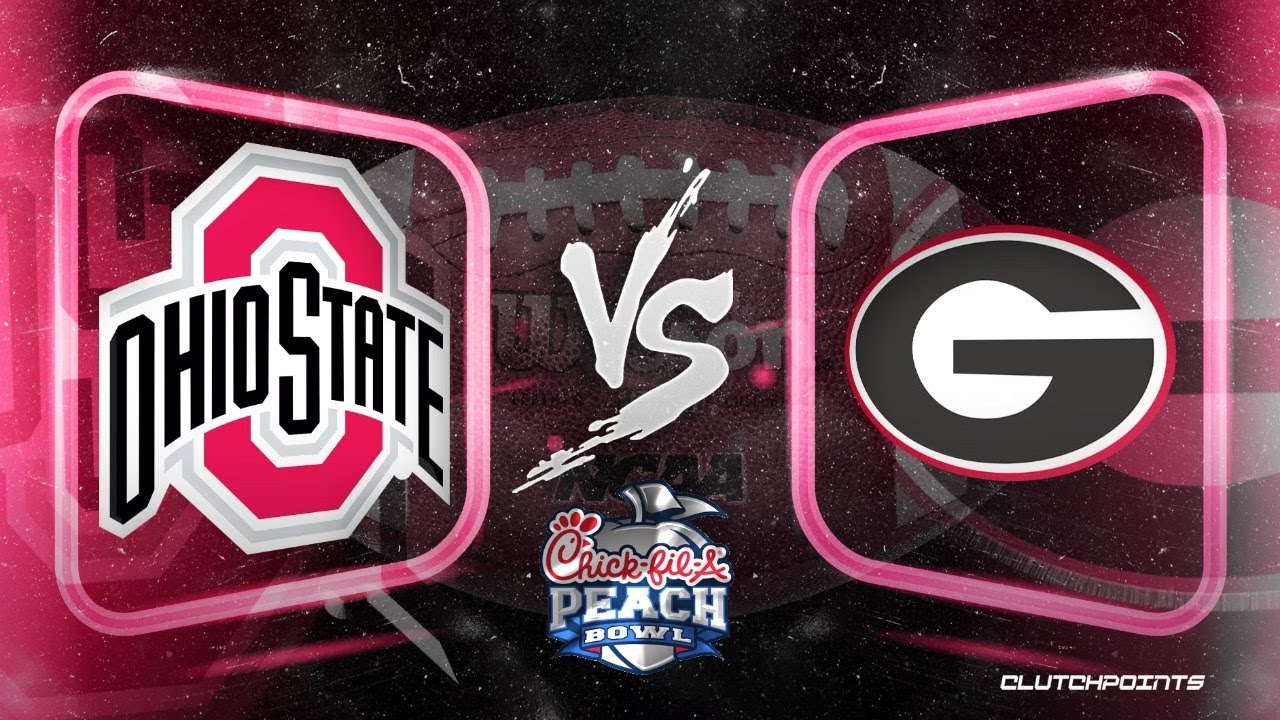 College Football Live: Ohio State Buckeyes vs Georgia Bulldogs 2022 CFP ...