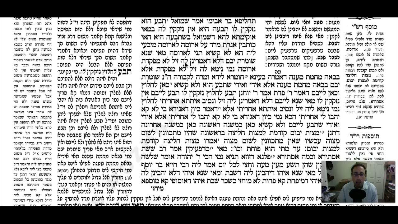 Kesuvos Daf 64a Daf Yomi Gemara (Talmud) Mesechet Ketubot - YouTube