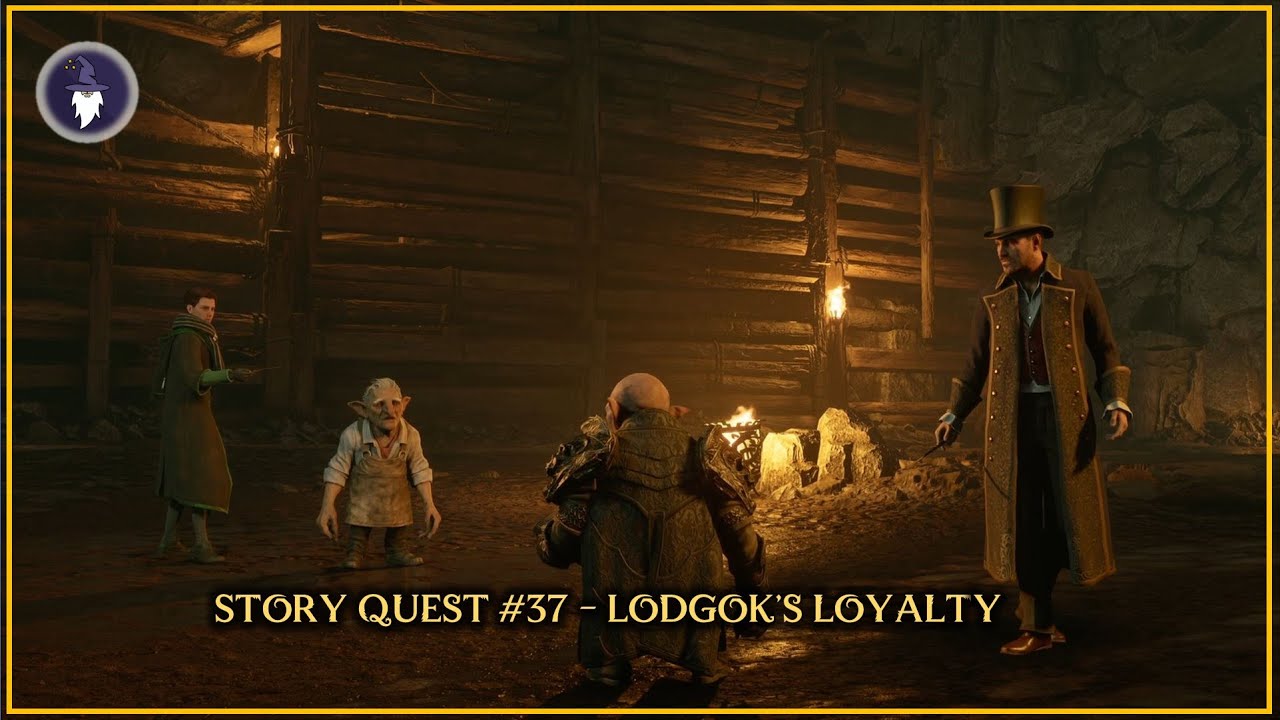 HOGWARTS LEGACY - STORY QUEST #37: LODGOK'S LOYALTY [Full Walkthrough ...