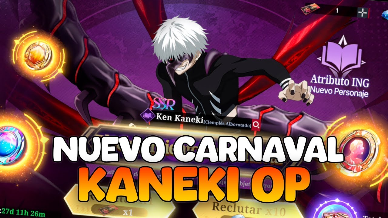 KANEKI CIEMPIES está ROTO en Tokyo Ghoul: Break The Chains - YouTube
