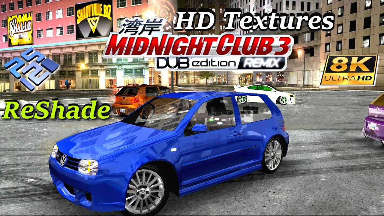 Midnight Club 3 Dub Edition Remix~ 8K New HD Textures 2024 60FPS Patch | pcsx2-v2.03 QT ...